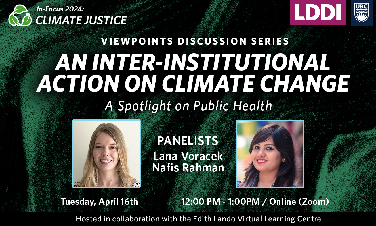 An Inter-Institutional Action on Climate Change: A Spotlight on Public ...